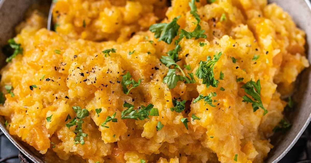 Kålrotstappe med potet og gulrot | Matimagisk